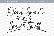 Small Stuff SVG Cut/Print Files, an Illustration by Simply Bright Studio