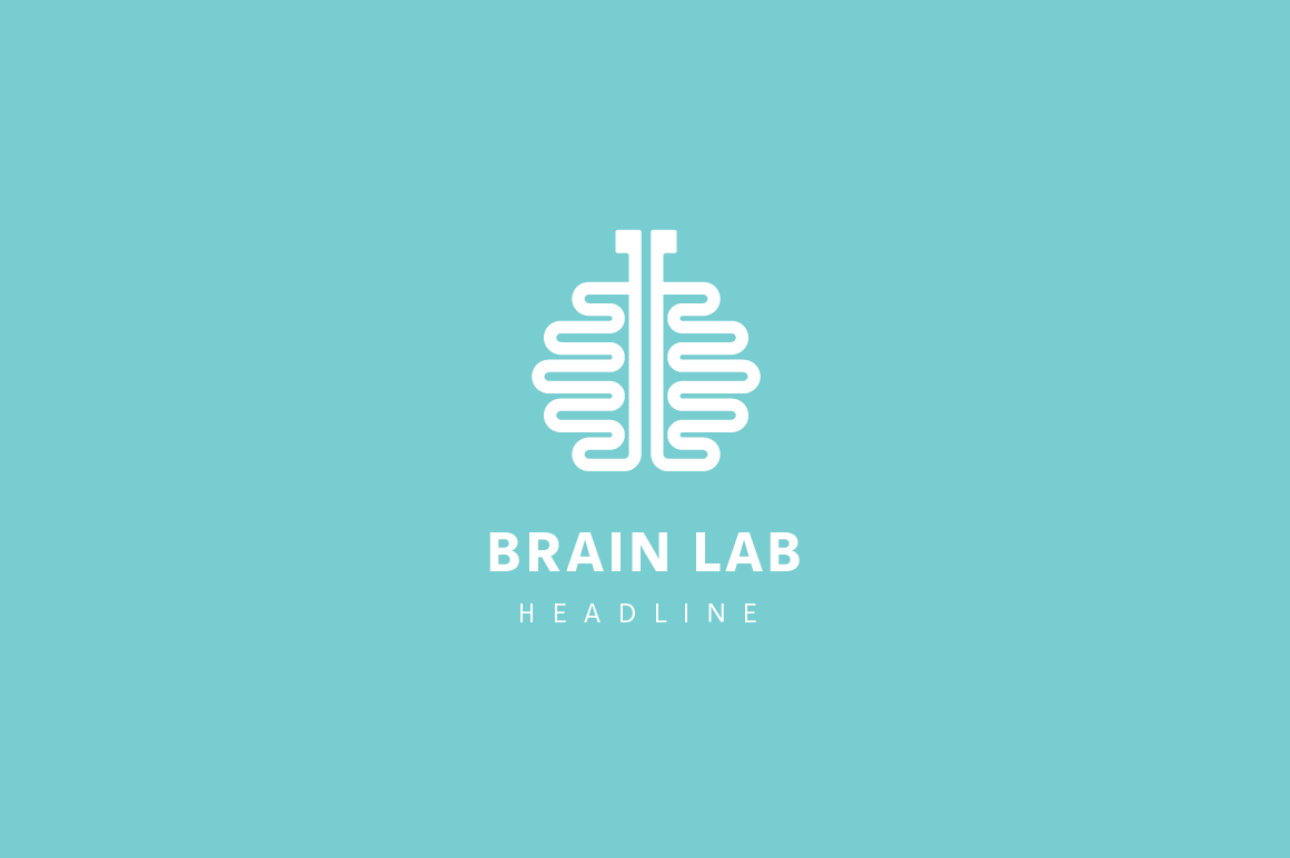 Brain lab logo., a Branding & Logo Template by Anton Akhmatov