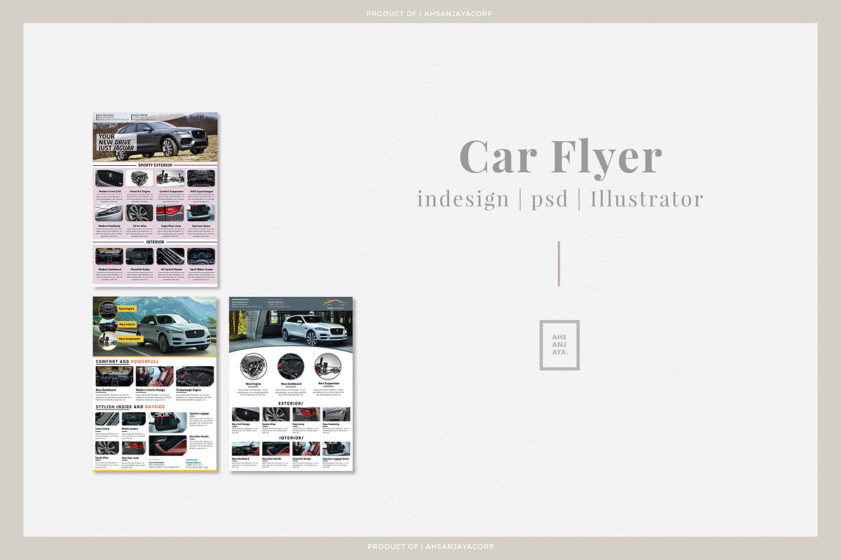 Car Flyer, a Flyer Template by Ahsanjaya