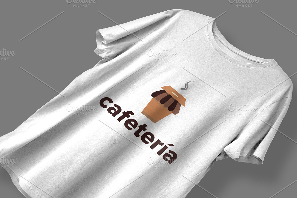 Cafe Teria Logo Design Template, a Branding & Logo Template by shahsoft ...