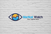 Market Watch Logo, a Branding & Logo Template by Martin-Jamez
