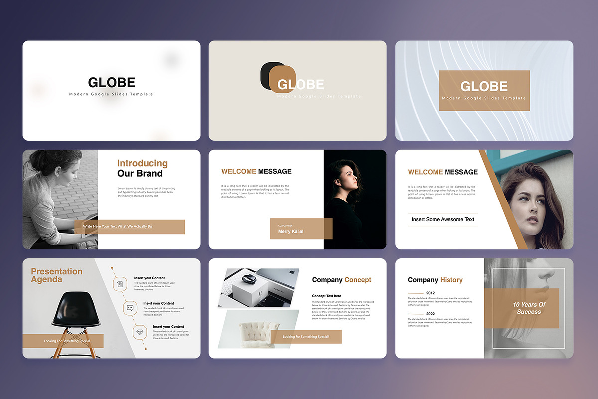 Google Slides Presentation Template