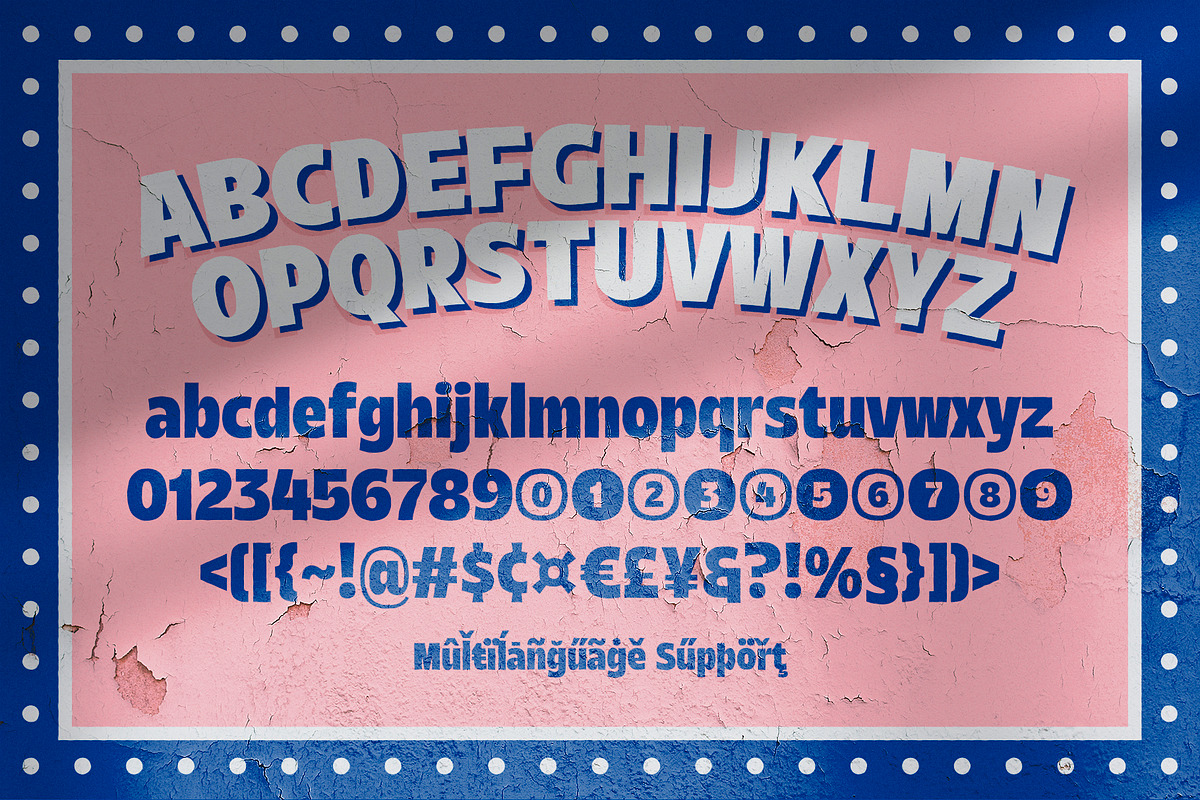 Samakta Vintage, a Sans Serif Font by wubstudio