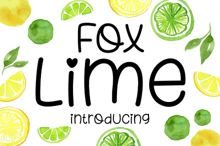Fox Kawaii Fonts, a Handwriting Font by Fox7 By Rattana