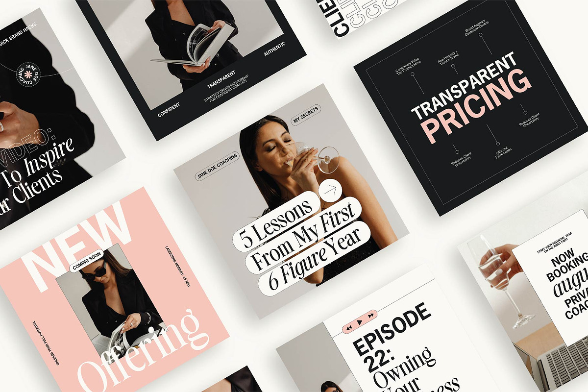 Trailblazer Canva Instagram Templates