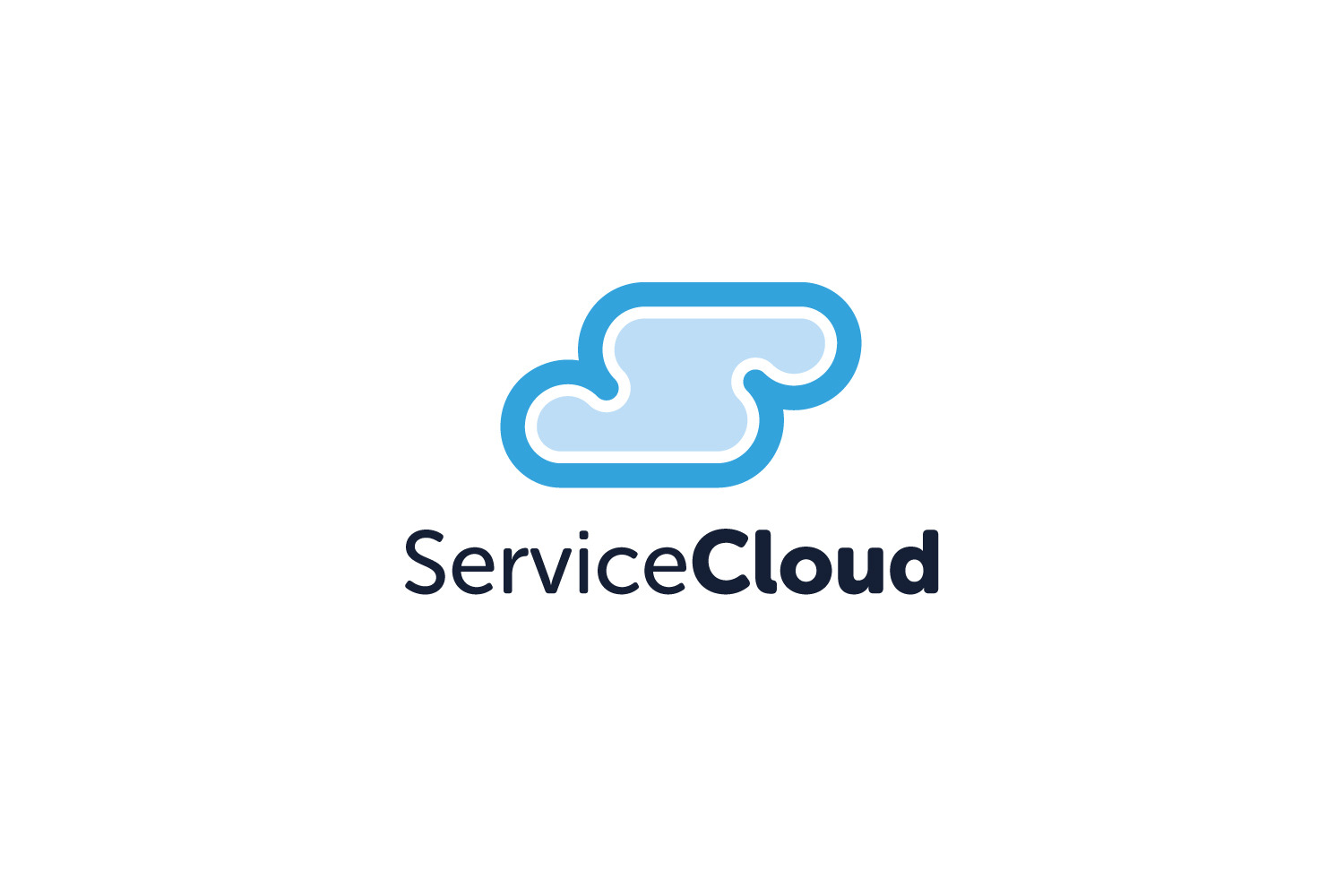 Service Cloud S Letter Logo Template, a Branding & Logo Template by ...