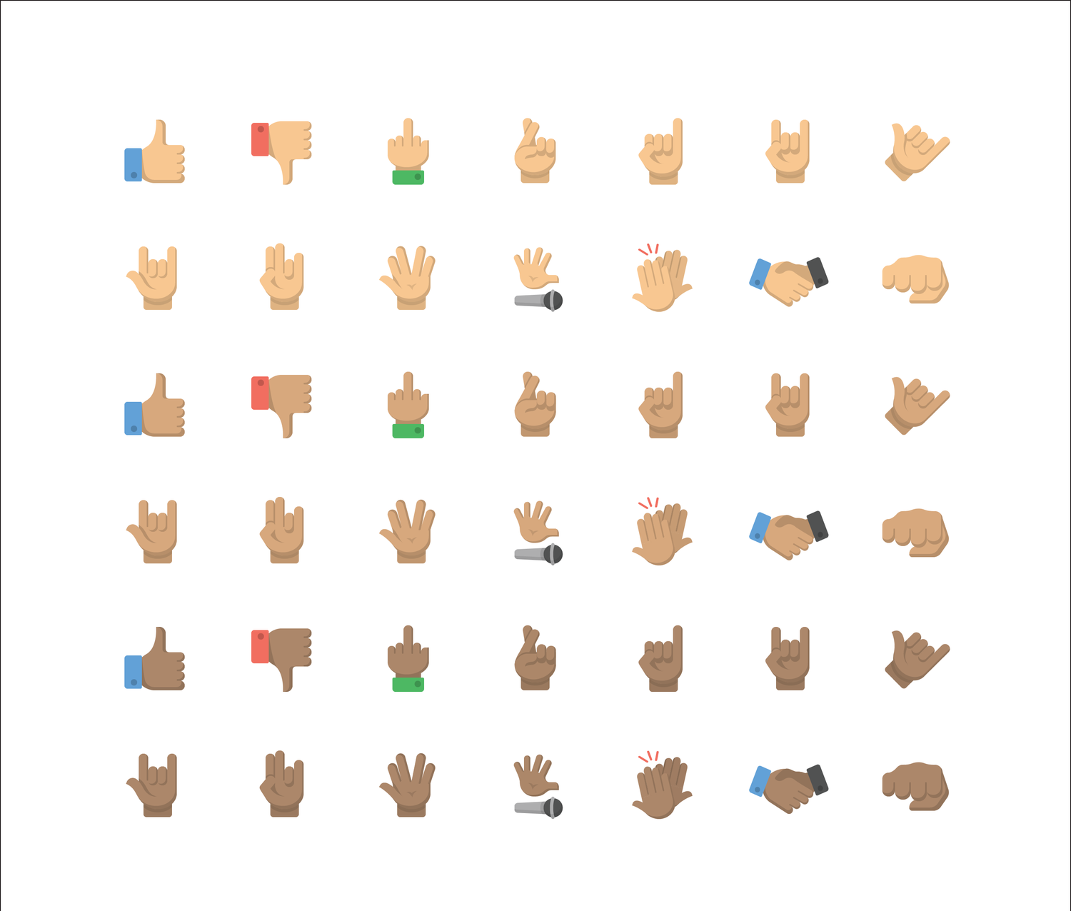 Gesture Emoji - 42 Vector Icons, an Emoji Icon by Flaticons