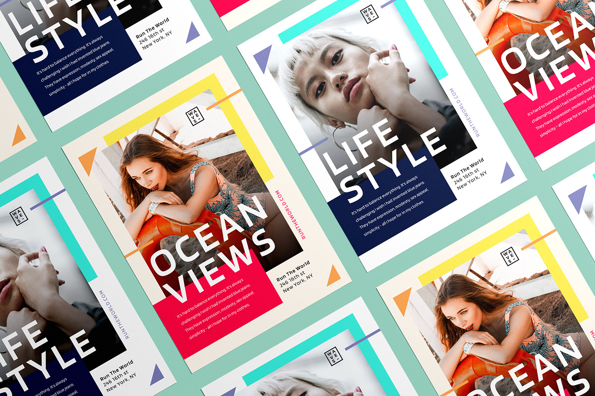Overlay – The Modern Flyer template, a Flyer Template by Everyday ...