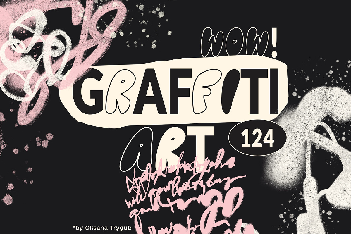 Graffiti Art & Grunge Textures Vol.2