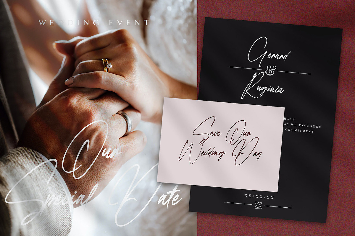 Faloney Script - Handwritten Font, a Script Font by StringLabs