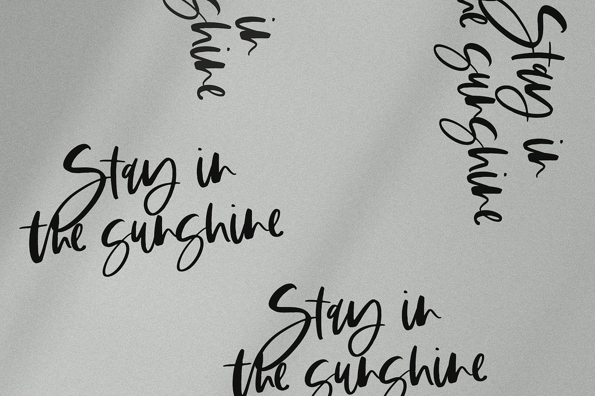 The Sunlight | SVG Script Font, a Script Font by KA Designs