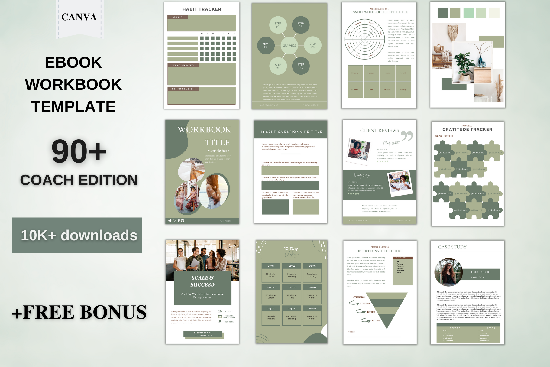 Ebook Template Canva