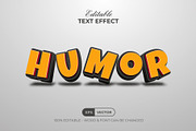 Humor 3D Text Effect Style, a Layer Style Add-On by Mockmenot