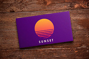 Sunset Logo, a Branding & Logo Template by Michael Rayback Design