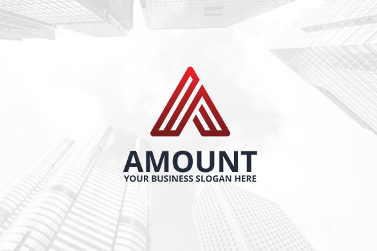 Amount Logo Template, a Branding & Logo Template by Birka Studio