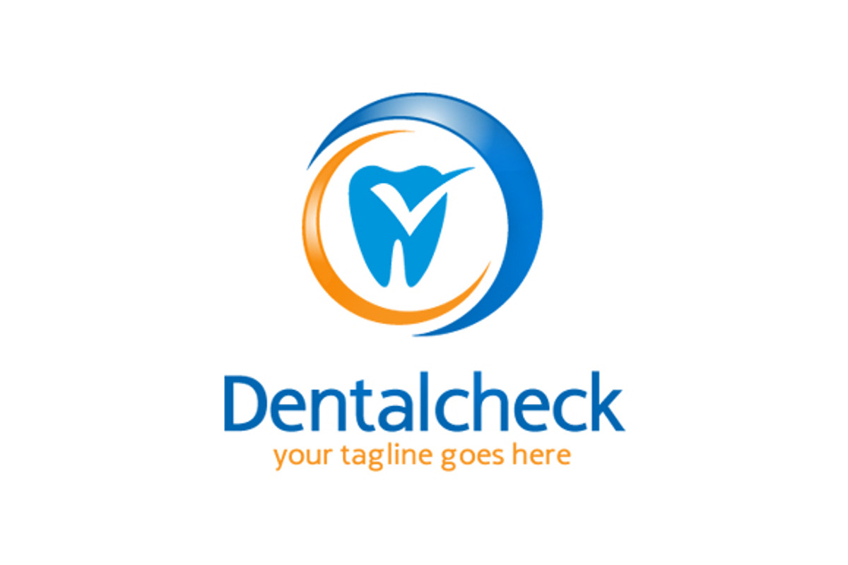 Dental Check Logo, a Branding & Logo Template by gunaonedesign