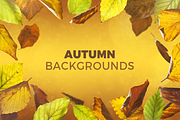 8 Colorful Autumn Backgrounds 50%off, a Background Graphic by Mint Pixels