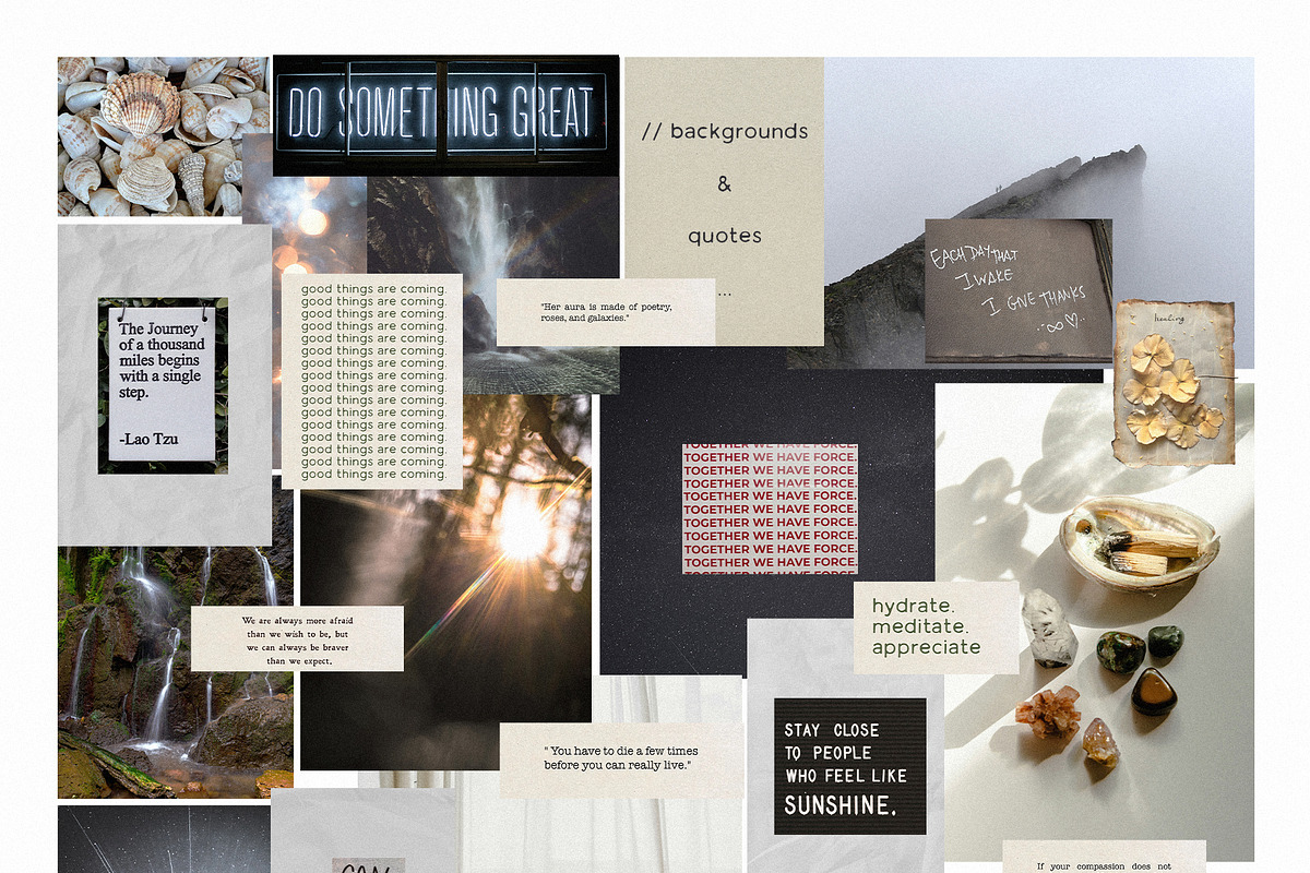 Healing. Collage Pack, an Object Graphic by Purple
