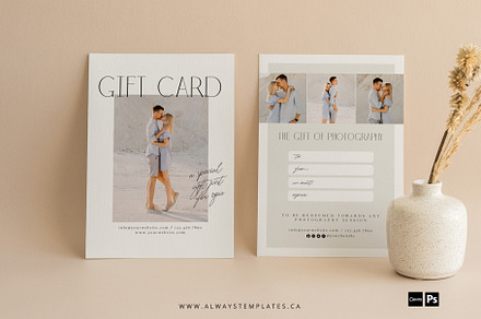Multi Use Business Gift Voucher | Card Templates ~ Creative Market