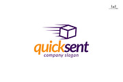 Quick Sent Logo, a Branding & Logo Template by LogoLabs | Creative Market