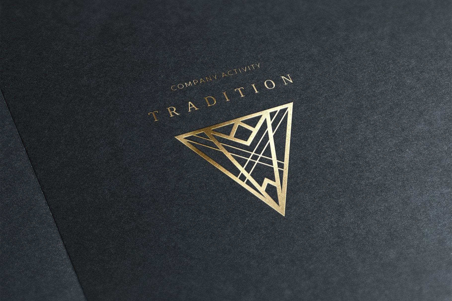 Tradition. Linear geometric logo, a Branding & Logo Template by le-genda