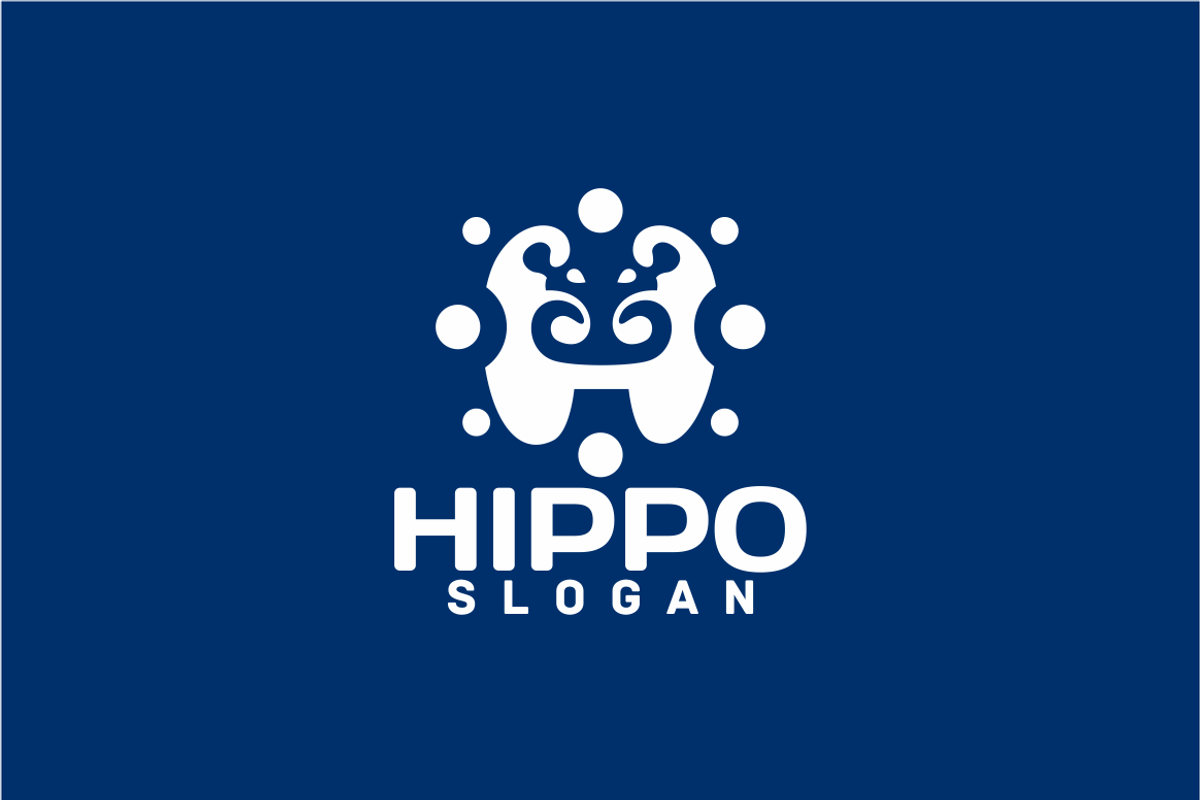 Modern Hippo Logo, a Branding & Logo Template by Metrolinevision