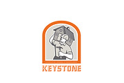 Keystone Construction Company Logo, a Branding & Logo Template by ...