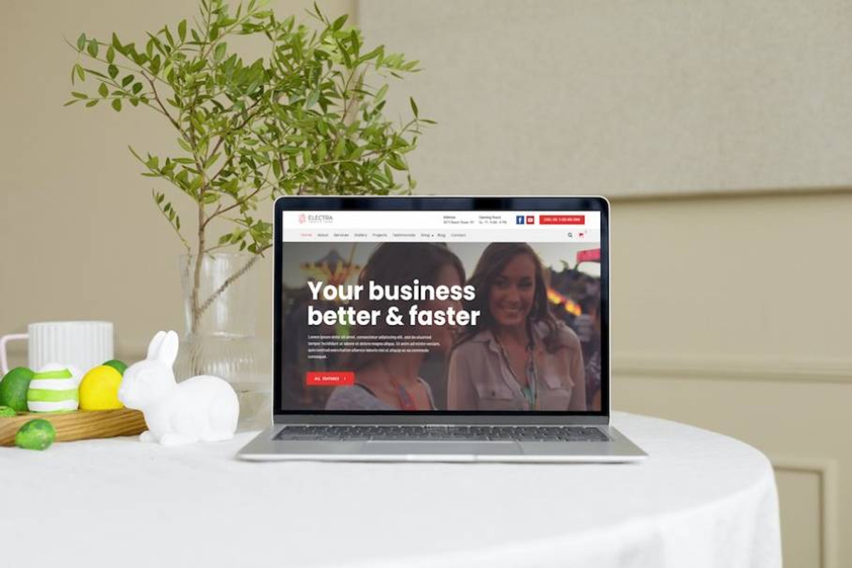 Modern & Creative WordPress theme – Electra