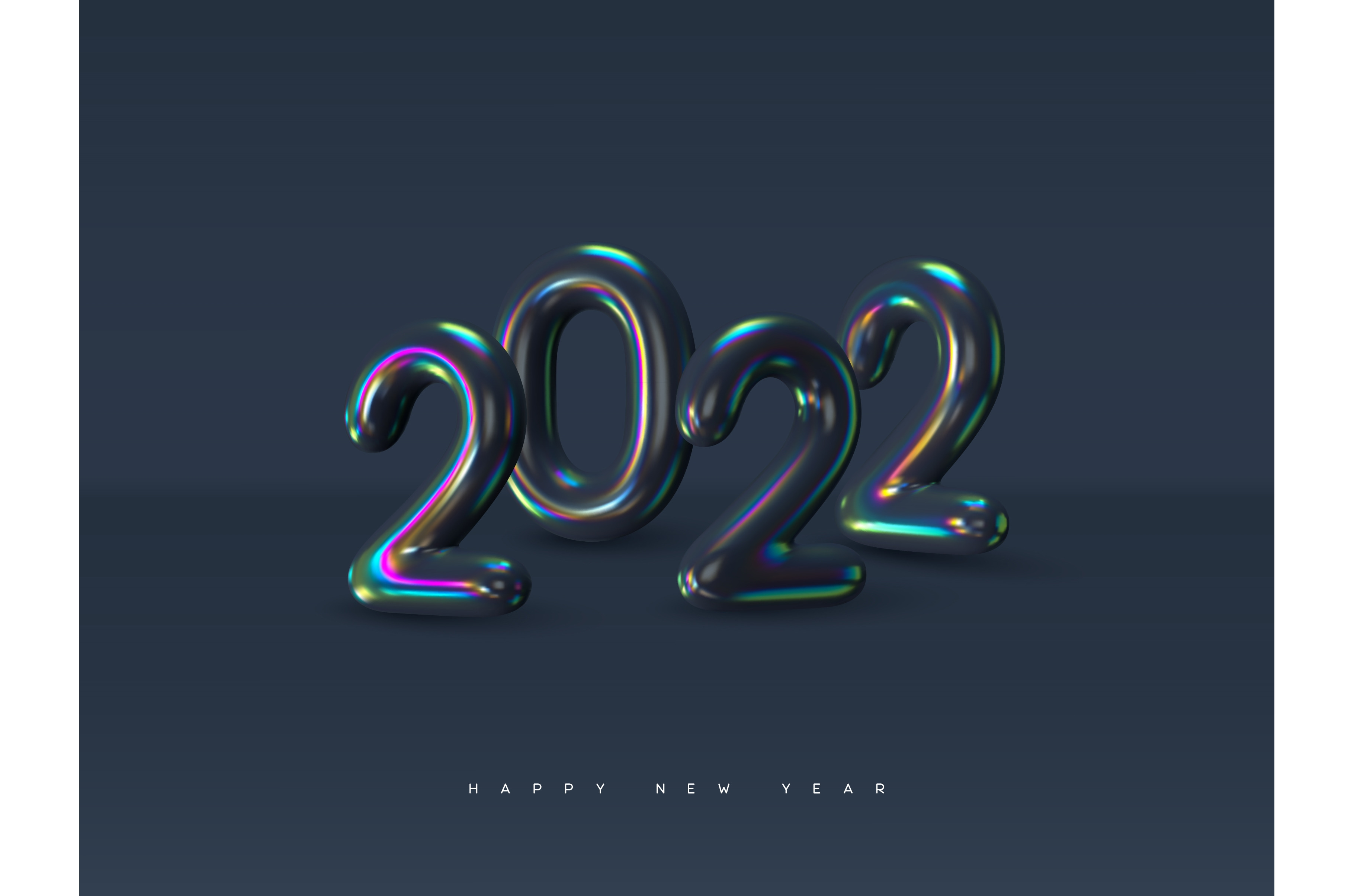 2022 New Year sign., a Decorative Illustration by Liudmyla Matviiets