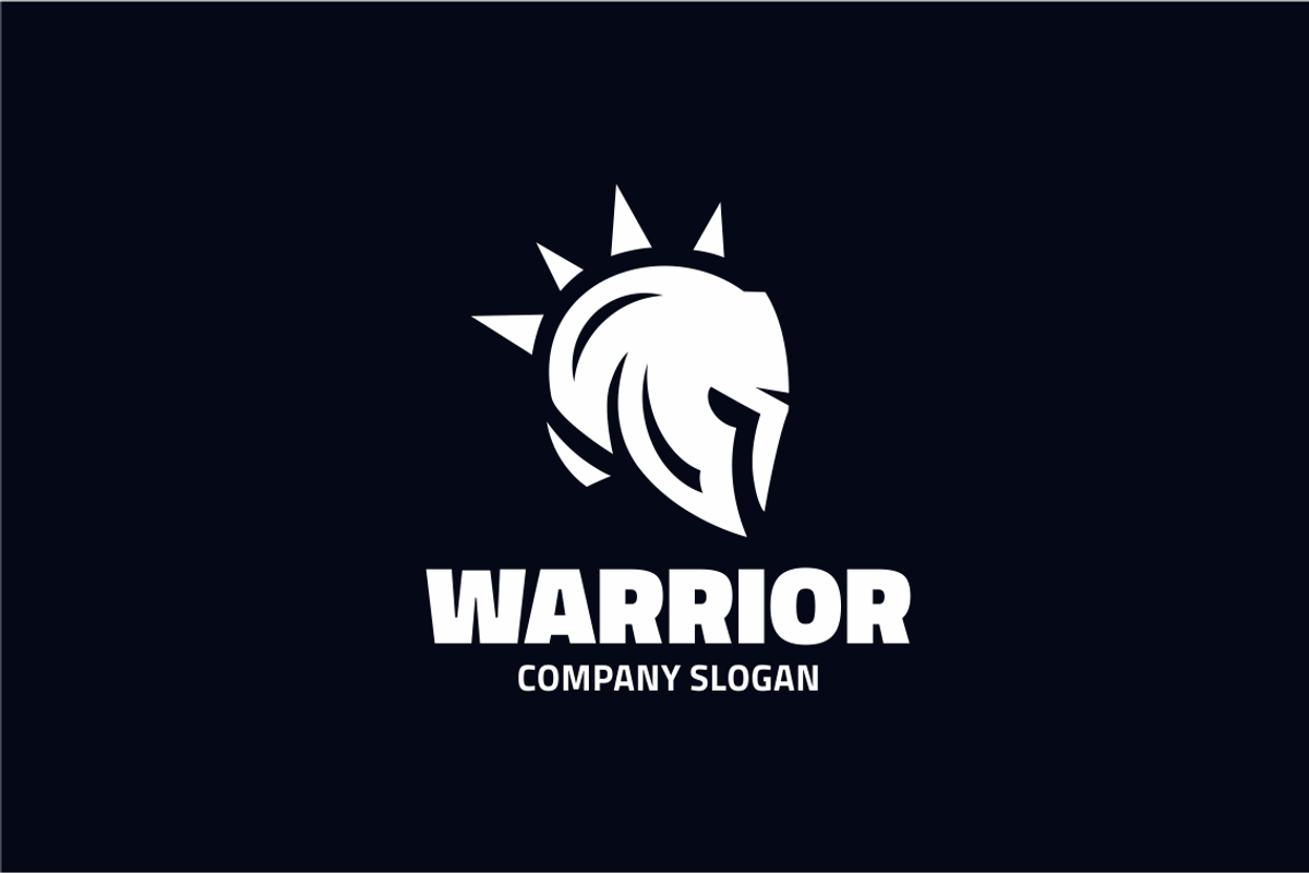 Warrior logo, a Branding & Logo Template by Metrolinevision