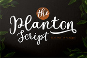 Planton Script, a Script Font by Genesis Lab