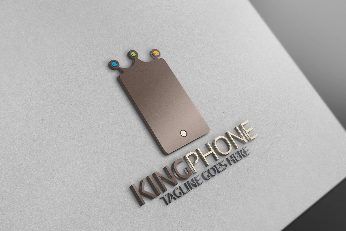 Phone King Logo, a Branding & Logo Template by Josuf Media