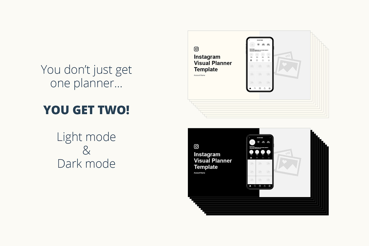Instagram Planner | InDesign Template