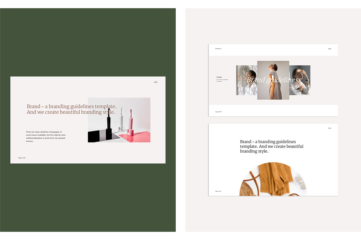Wanda Powerpoint Brand Guidelines, a Presentation Template by Rystudio