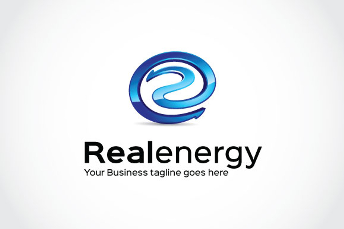 Real energy Logo Template, a Branding & Logo Template by The Branding ...