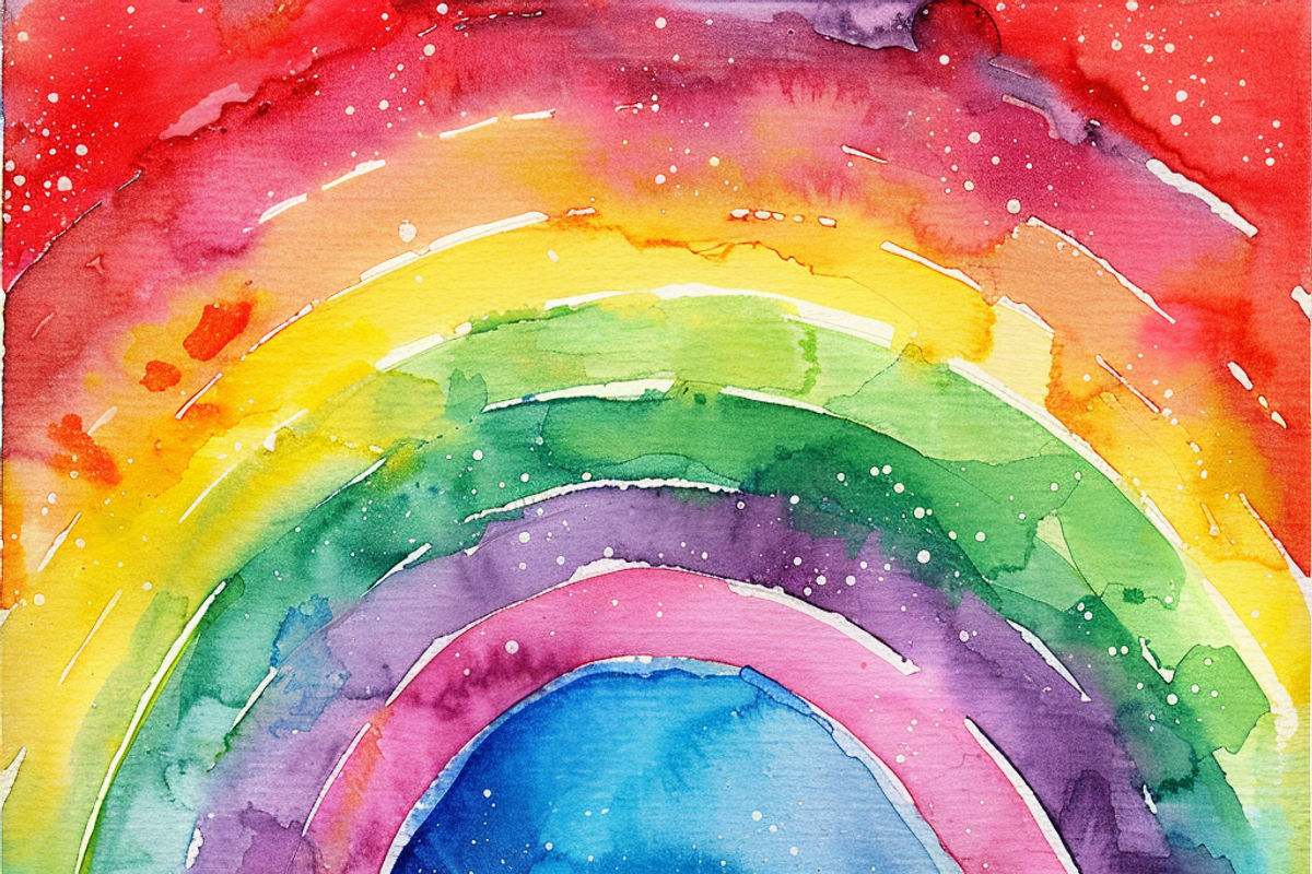 Watercolor Rainbow