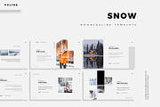Snow - Google Slides Template, a Presentation Template by AQR Studio