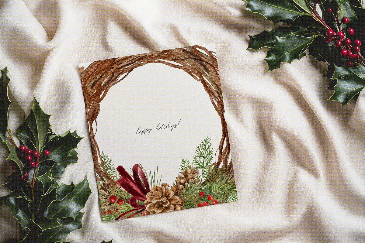 DECEMBER Watercolor Winter Set, an Object Graphic by Kaleriia