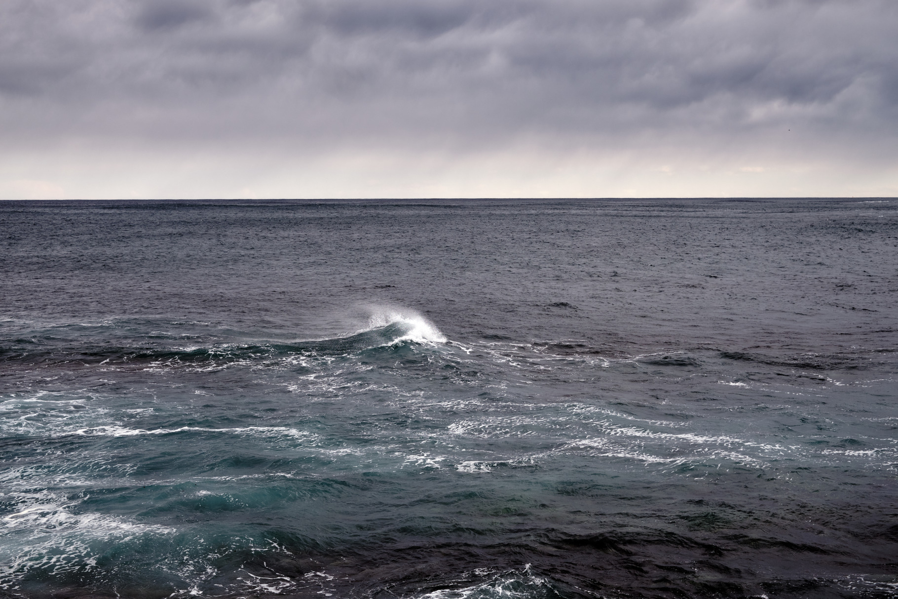 Sea landscape and clouds featuring ocean, grey, and storm, a Nature ...