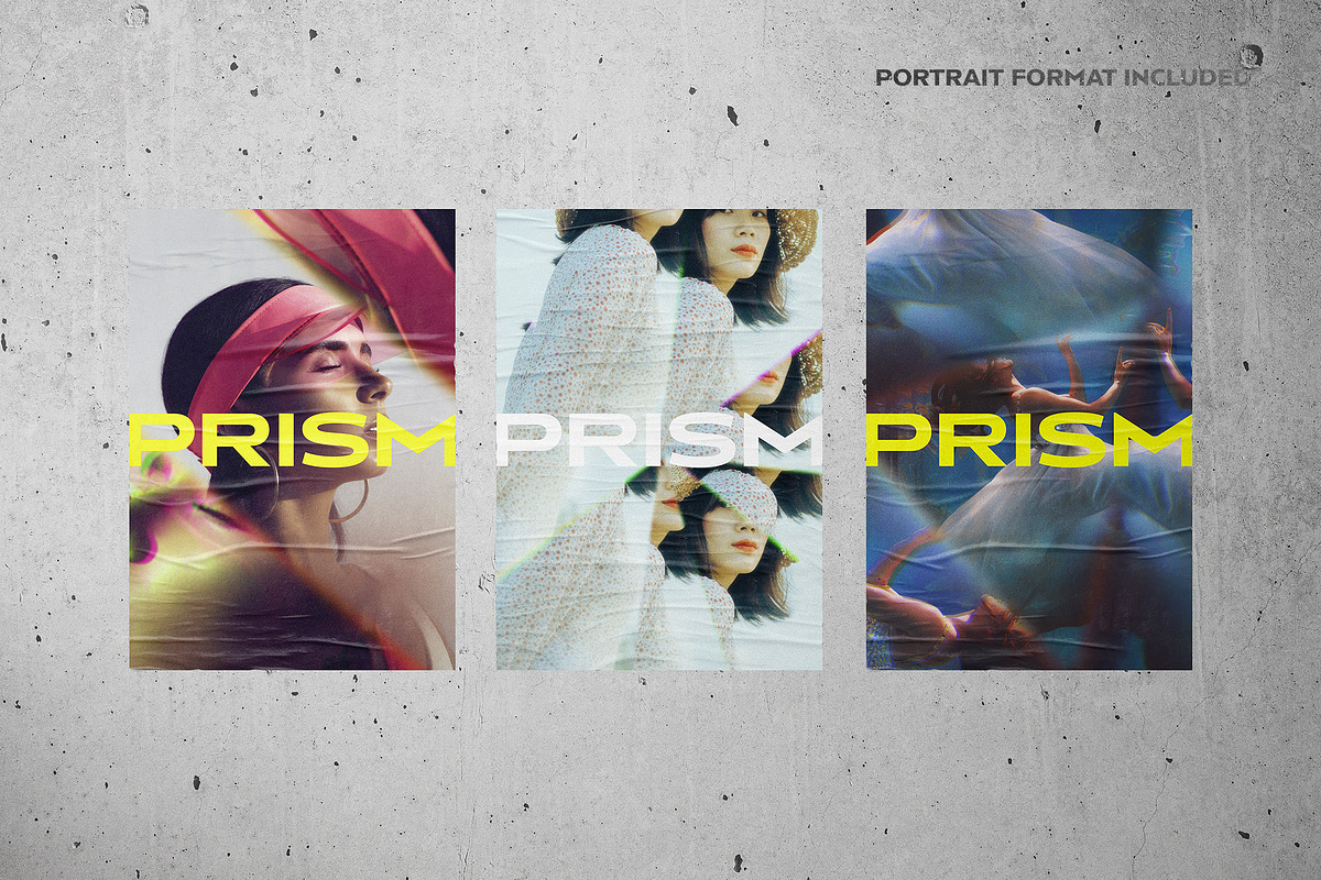 Crystal Prism Photo Effect, a Texture Graphic by pixelbuddha.net