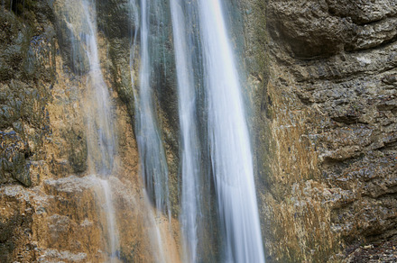 Basalt Columns and Waterfall | Nature Stock Photos ~ Creative Market