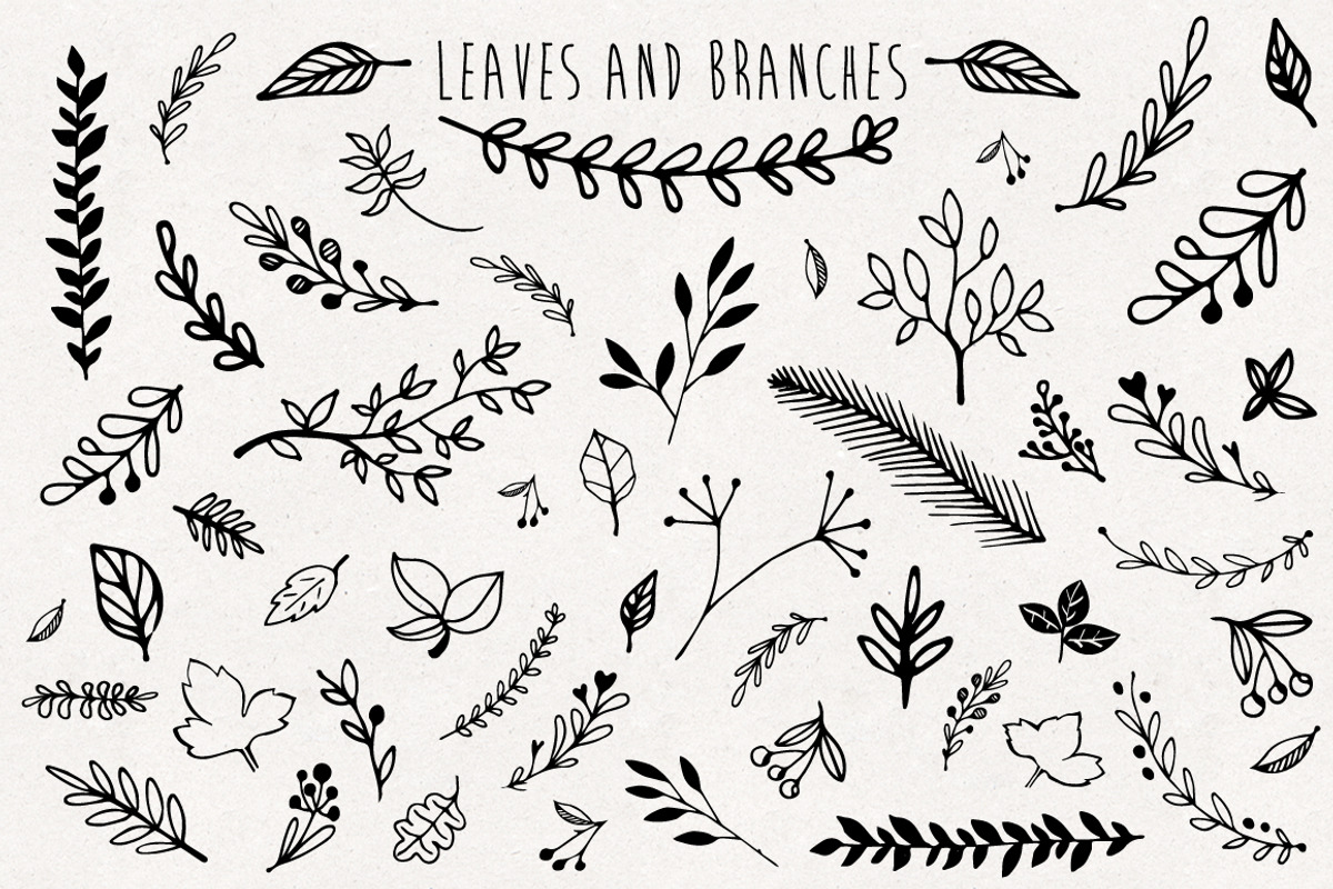 Hand drawn elements collection, an Object Graphic by MiraBell
