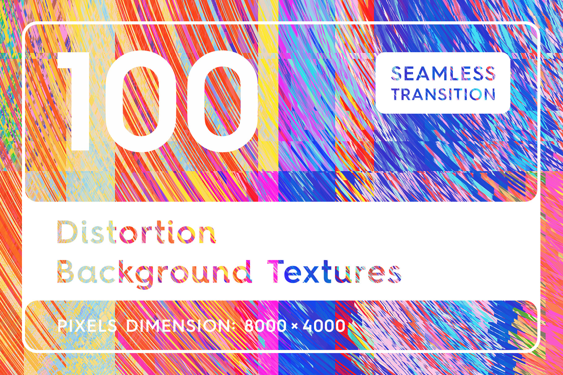 100 Distortion Background Textures, a Texture Graphic by Textures ...