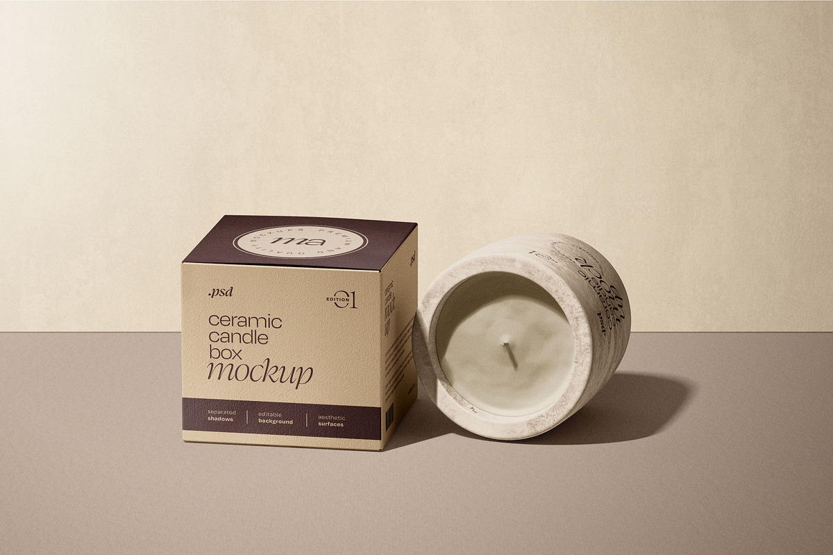Candle Mockup Set