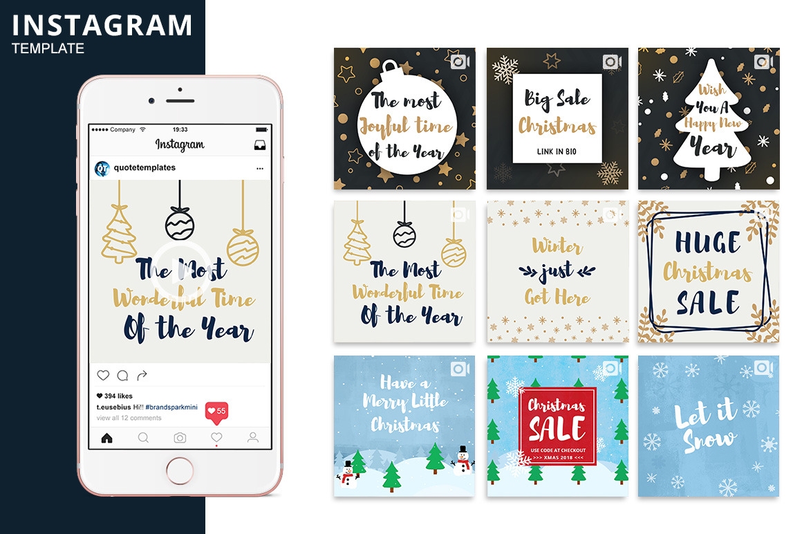 Christmas Animated Template, a Social Media Template by Brandspark Mini