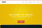 OnePa - Responsive HTML5 Template, a Websites & App Template by wpsoft