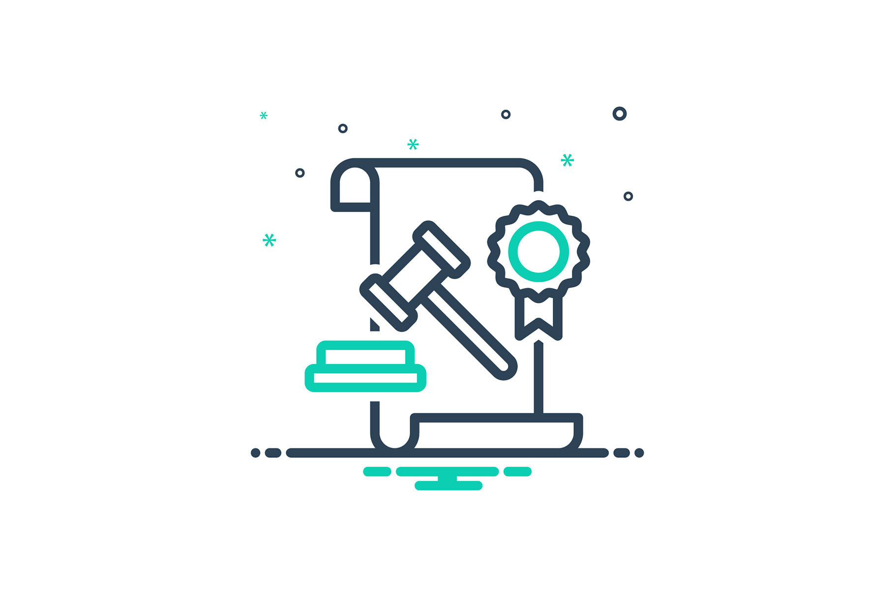 Legal statutory icon, an Icon by Creative priyanka