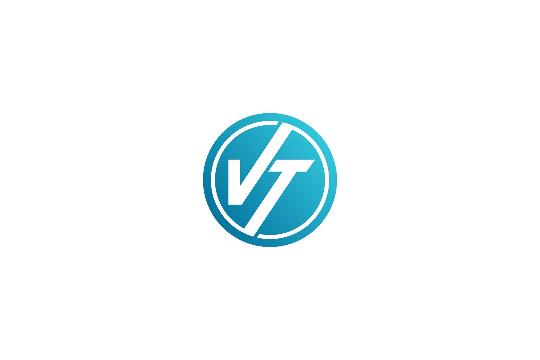 VT Logo Design, a Branding & Logo Template by FransiskaDesign