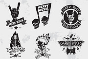 Heavy Metal music symbol vector | Illustrations ~ Creative Market