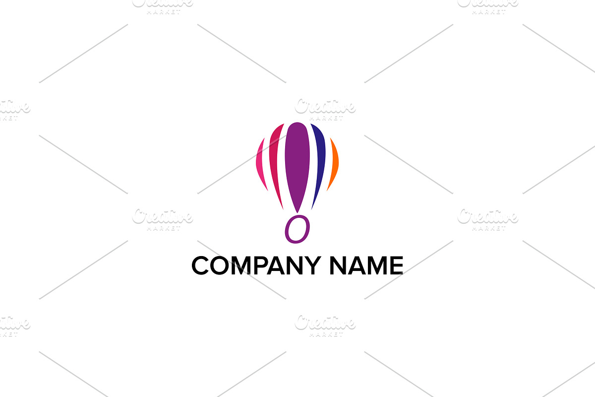 Balloon logo design, a Branding & Logo Template by GranzCreative